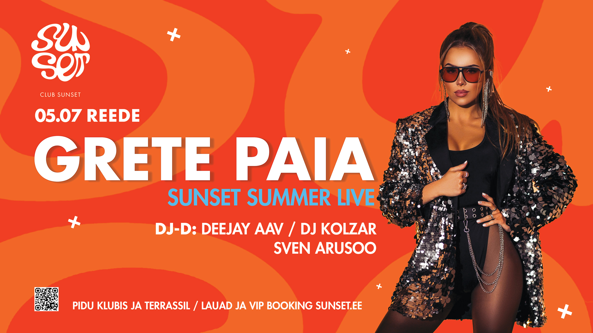 🫦GRETE PAIA LIVE - AASTA SEKSIKAIMAKS NAISEKS VALITUD ARTIST SUNSETI ...