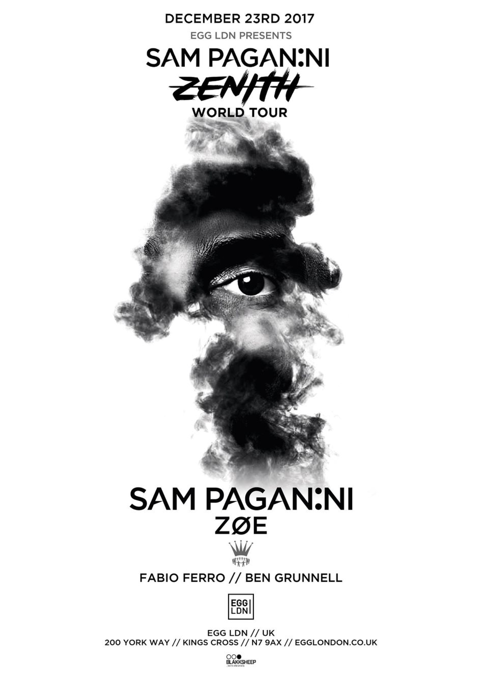 Sam Paganini: Zenith World Tour – GateMe