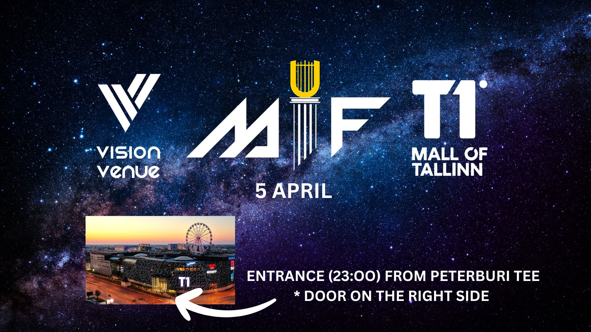 MIF x Vision Venue @ T1 Tallinn – GateMe